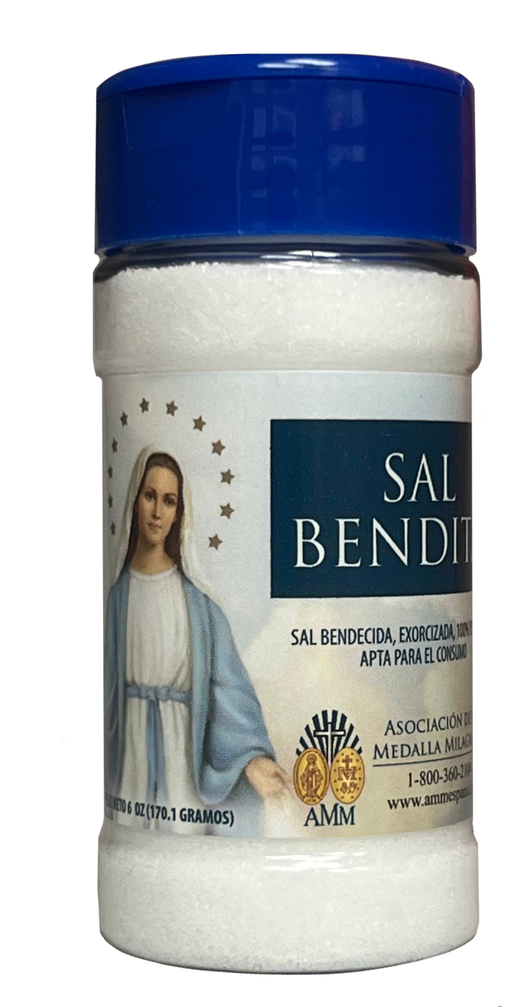 (Spanish item) Blessed salt - Association of the Miraculous Medal
